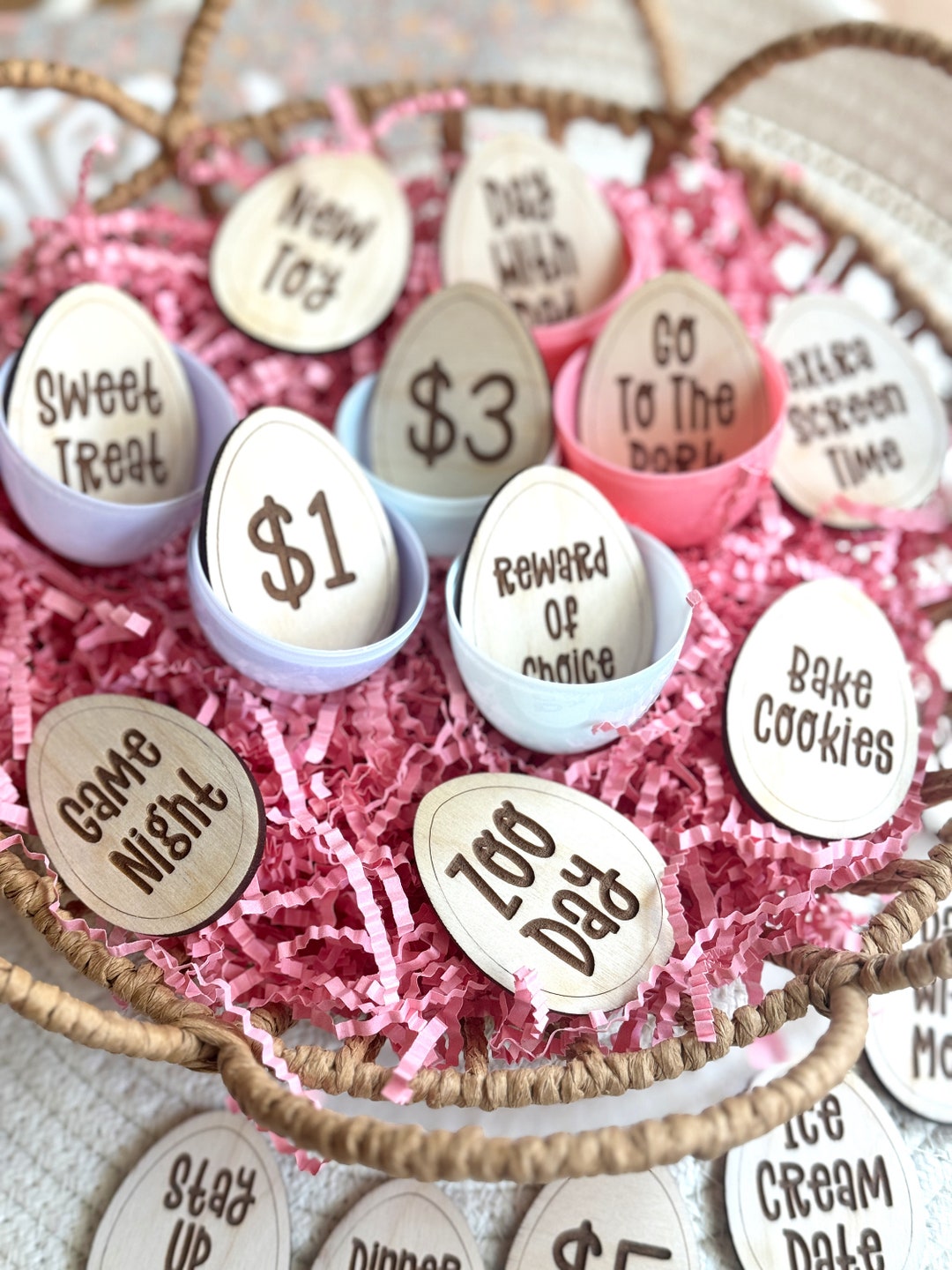 Easter Egg Hunt Tokens, Easter Egg Stuffers, Easter Basket Stuffers ...