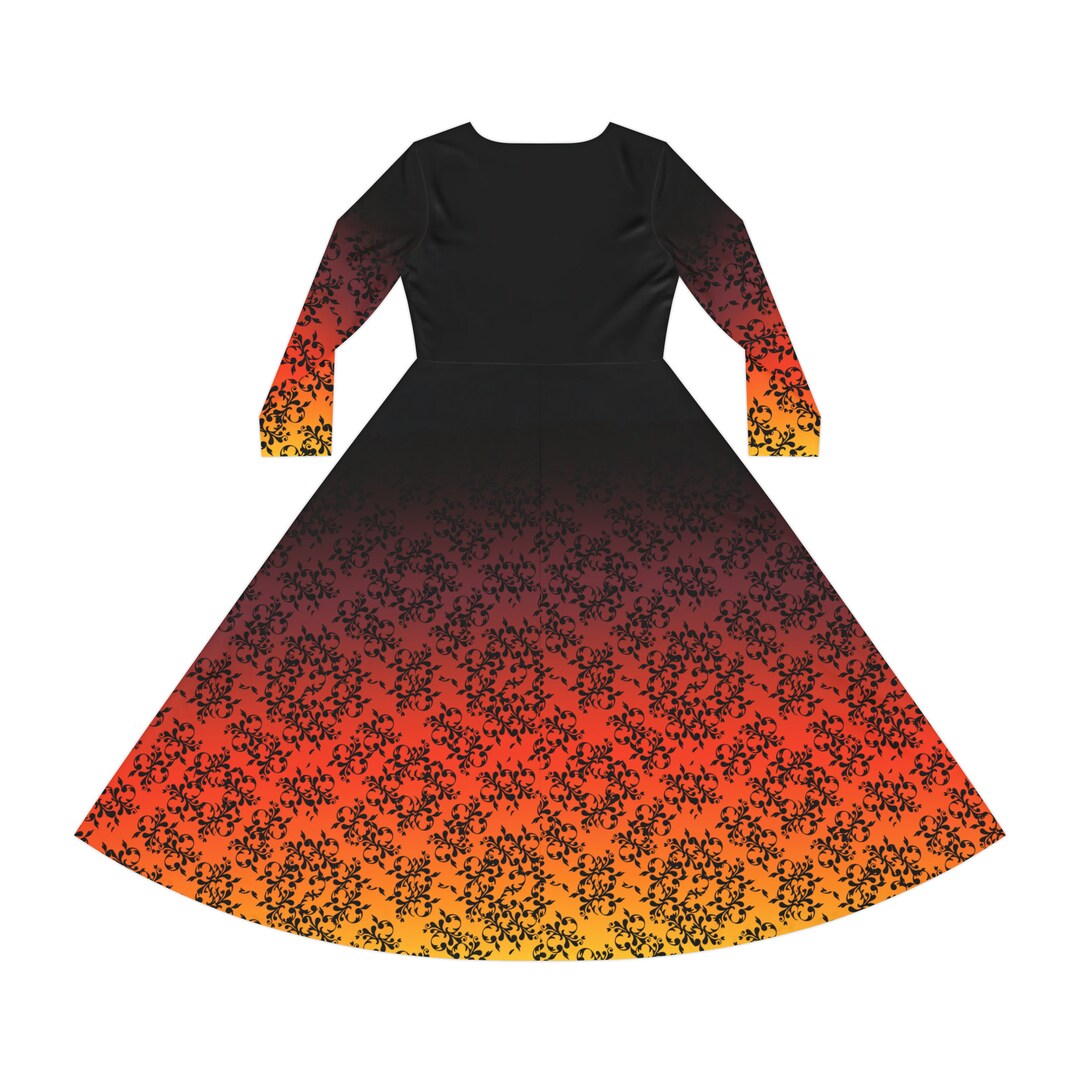 Women's Long Sleeve Dance Dress Called before Midnight by Nankipoo ...
