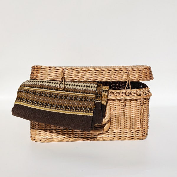 Rattan Suitcase - Etsy