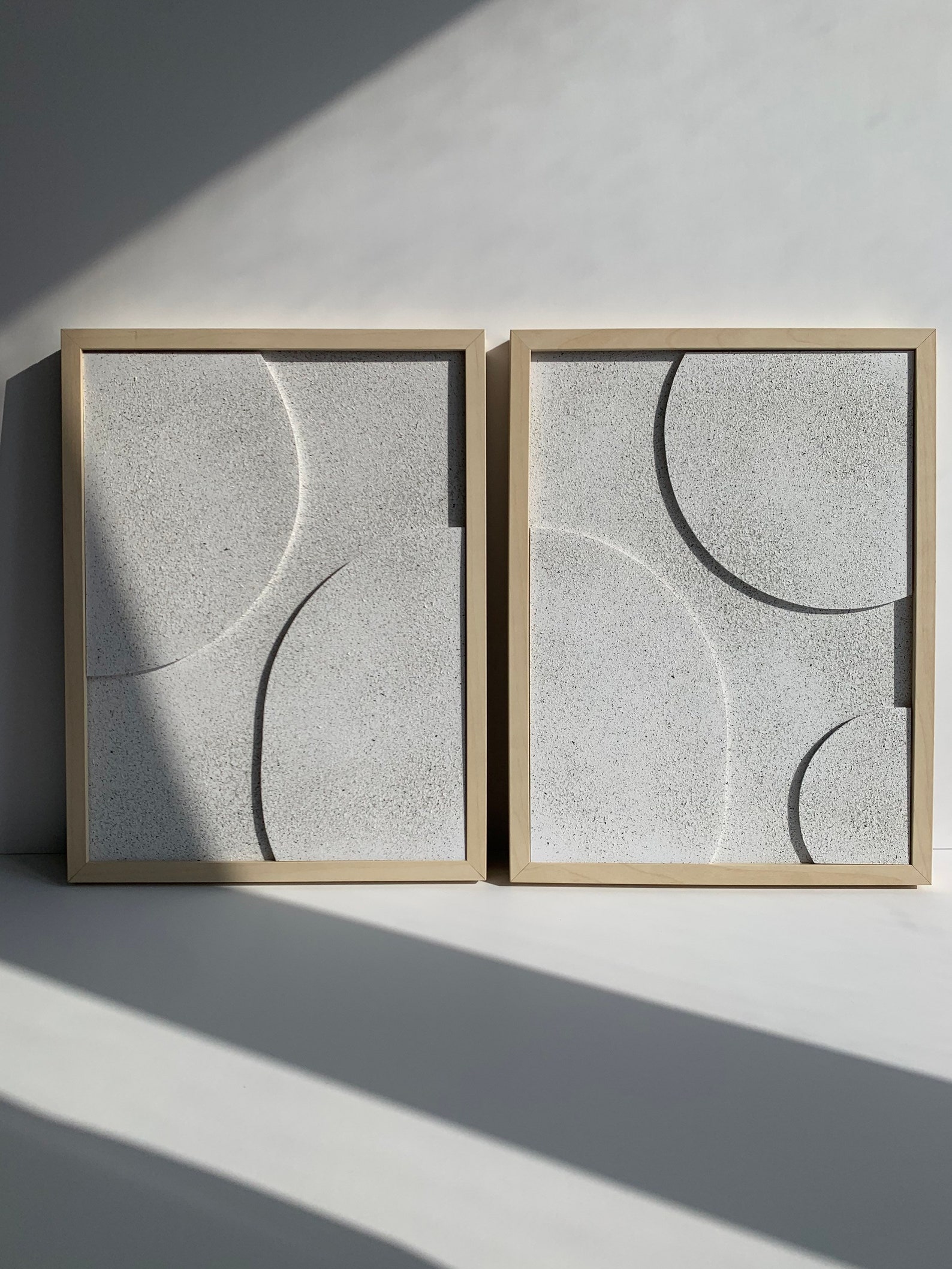 Set 3D Art With Granite Effect - Etsy