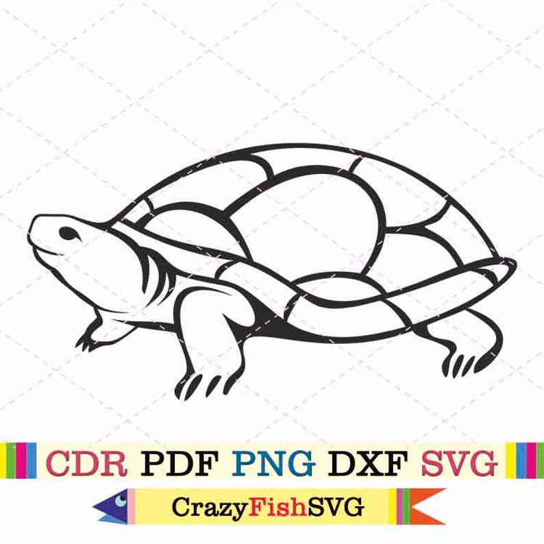 Tortuga clipart png silueta marina svg playa - Etsy México