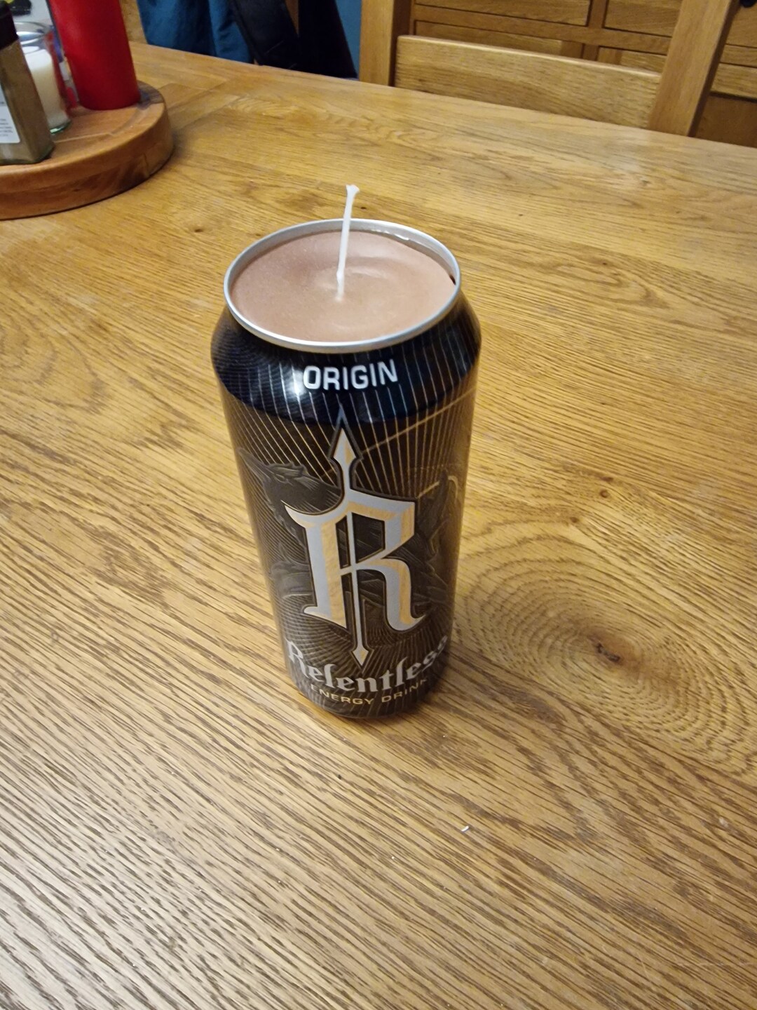 Relentless Energy Drink Can Candle. Sent Post Free - Etsy
