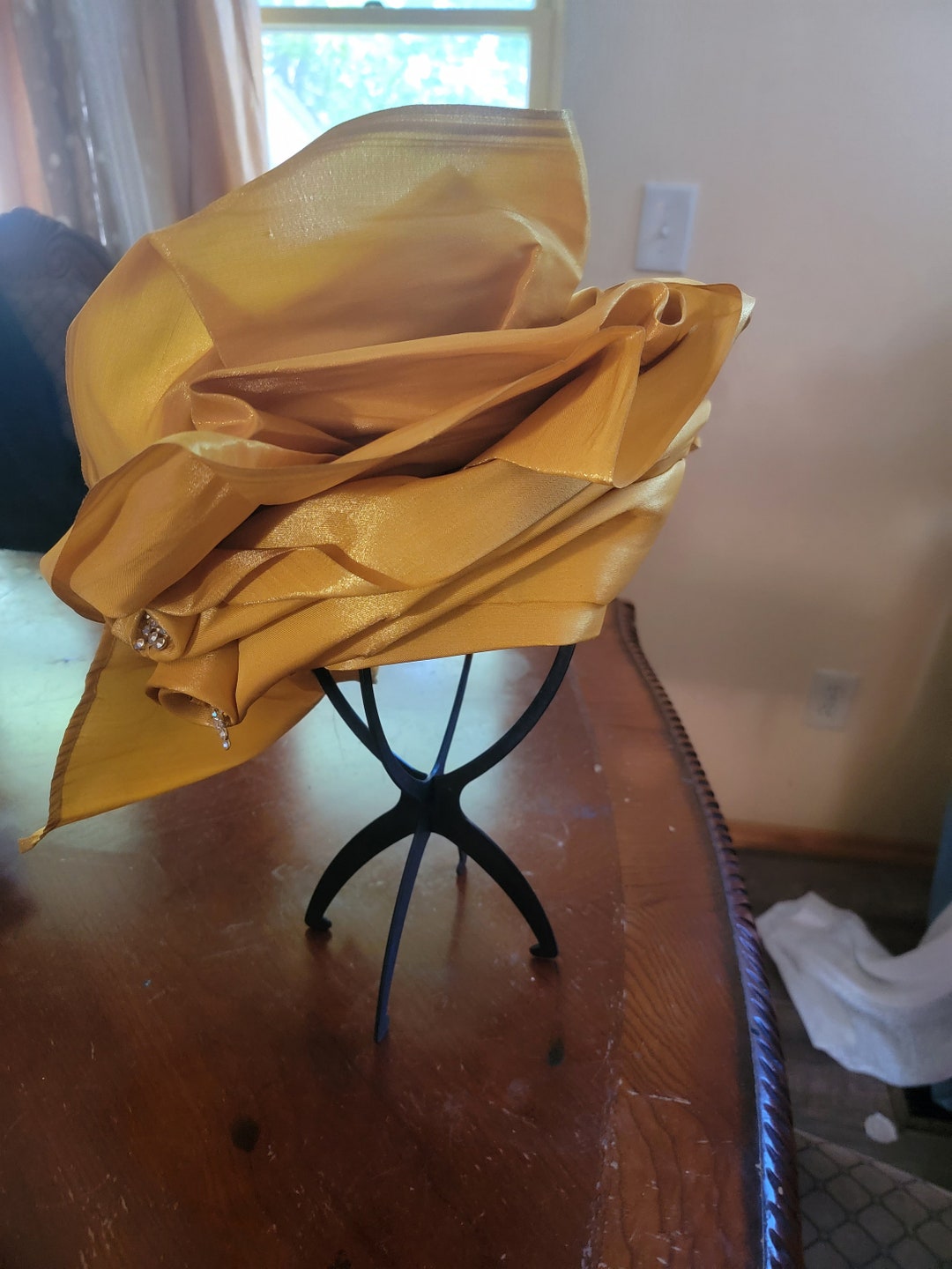 Headtie,gele Hat ,aso-oke Fabric,gele,headwrap,ready-to-wear Gele ...