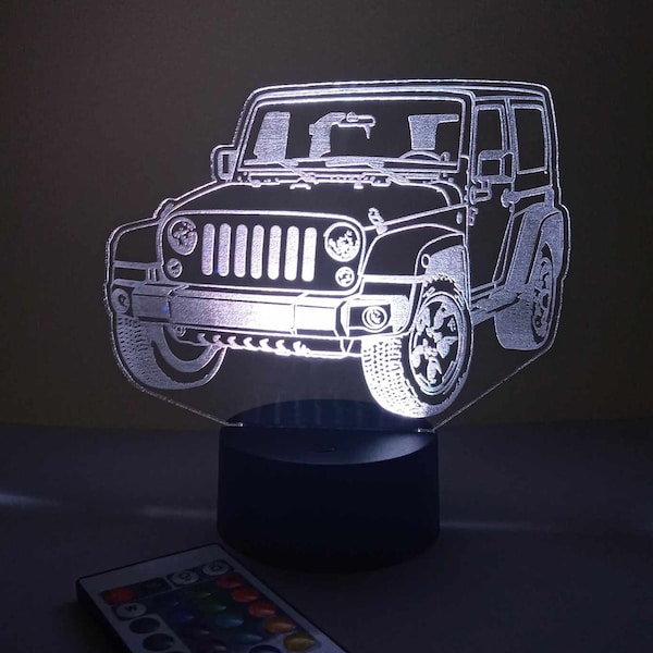 Jeep Night Light - Etsy