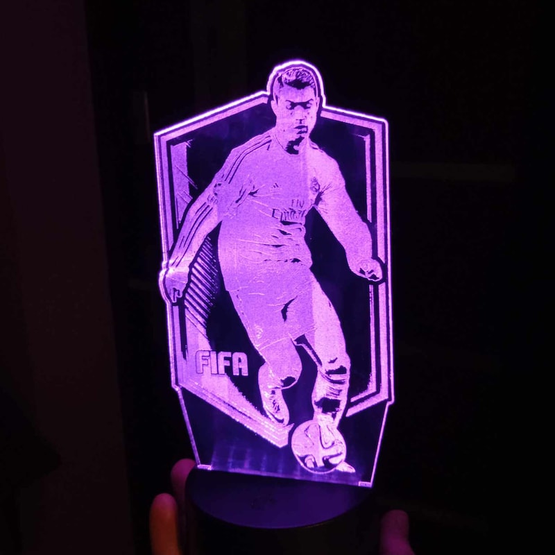 Ronaldo Lamp - Etsy