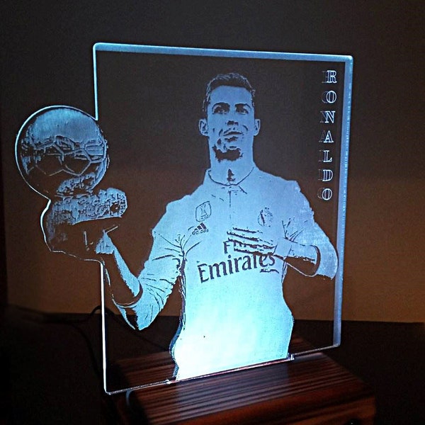 Ronaldo Lamp - Etsy