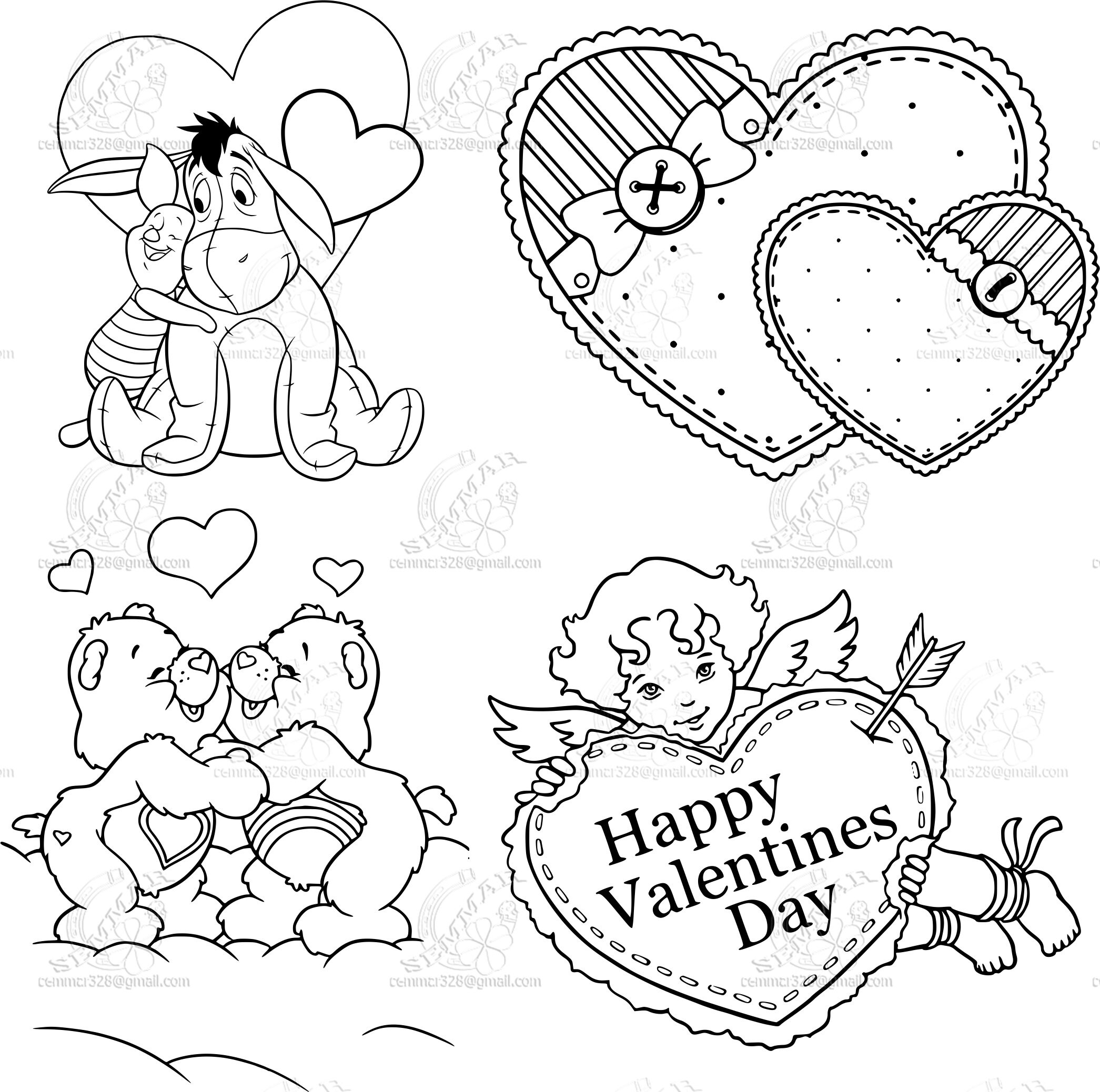 Svg File. Valentine's Day Vector File for Use on Laser, Plotter, Cricut ...