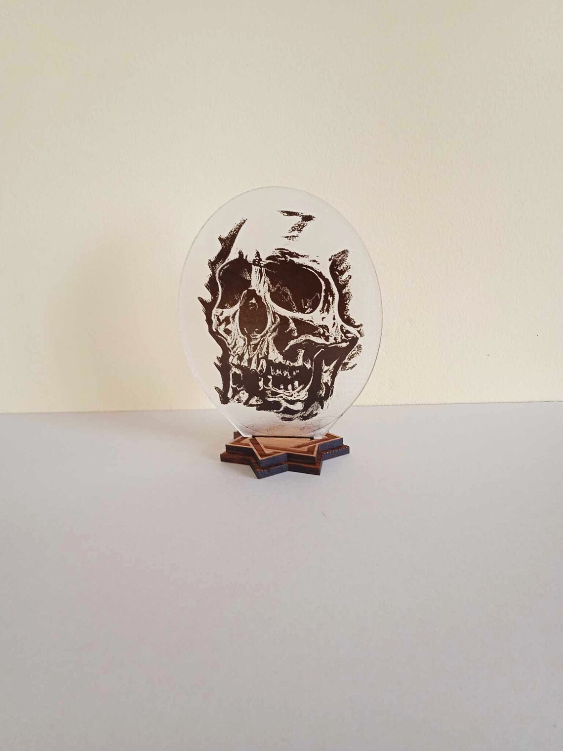 Figurine Skull. Skull Table Decor. Gothic Decor Shelves. Gift - Etsy