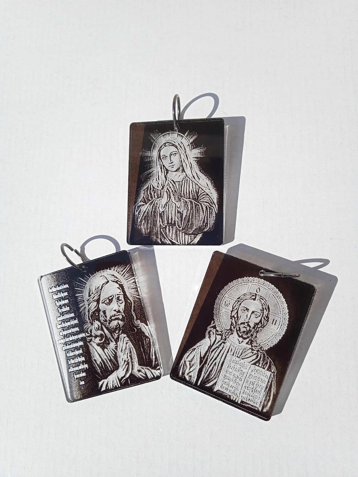 Double-sided Keychain Amulet. Car Suspension. Key Ring. Accessories ...