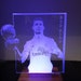 Cristiano Ronaldo Led Lamp. Manchester United Football Player. Gift for ...