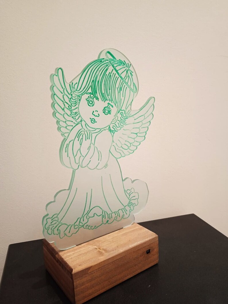 Angel Digital File. File for CNC, Plotter, Laser, Textile Printer. Pdf ...