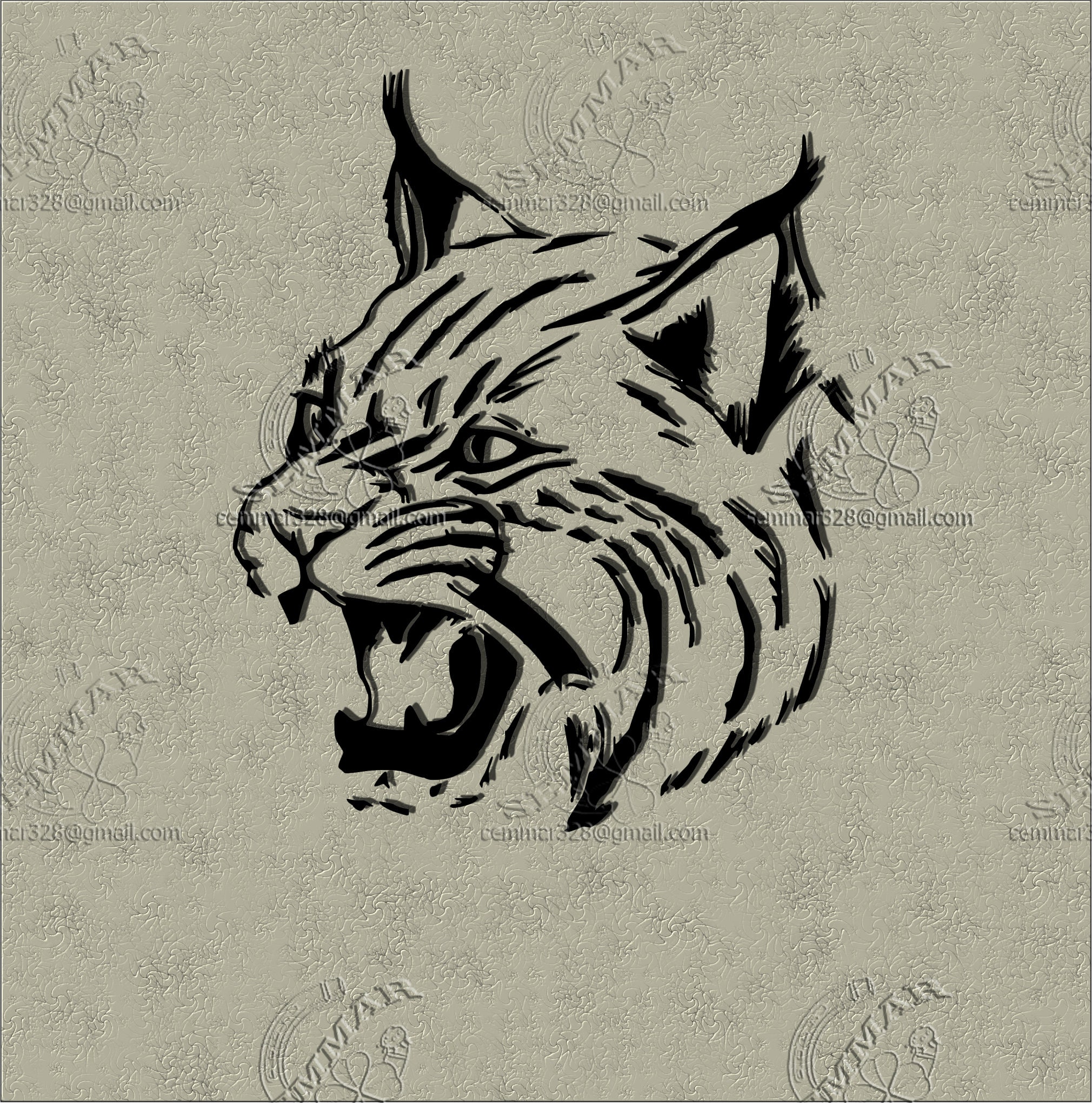 Lynx Digital File. File for CNC, Plotter, Laser, Textile Printer. Pdf ...