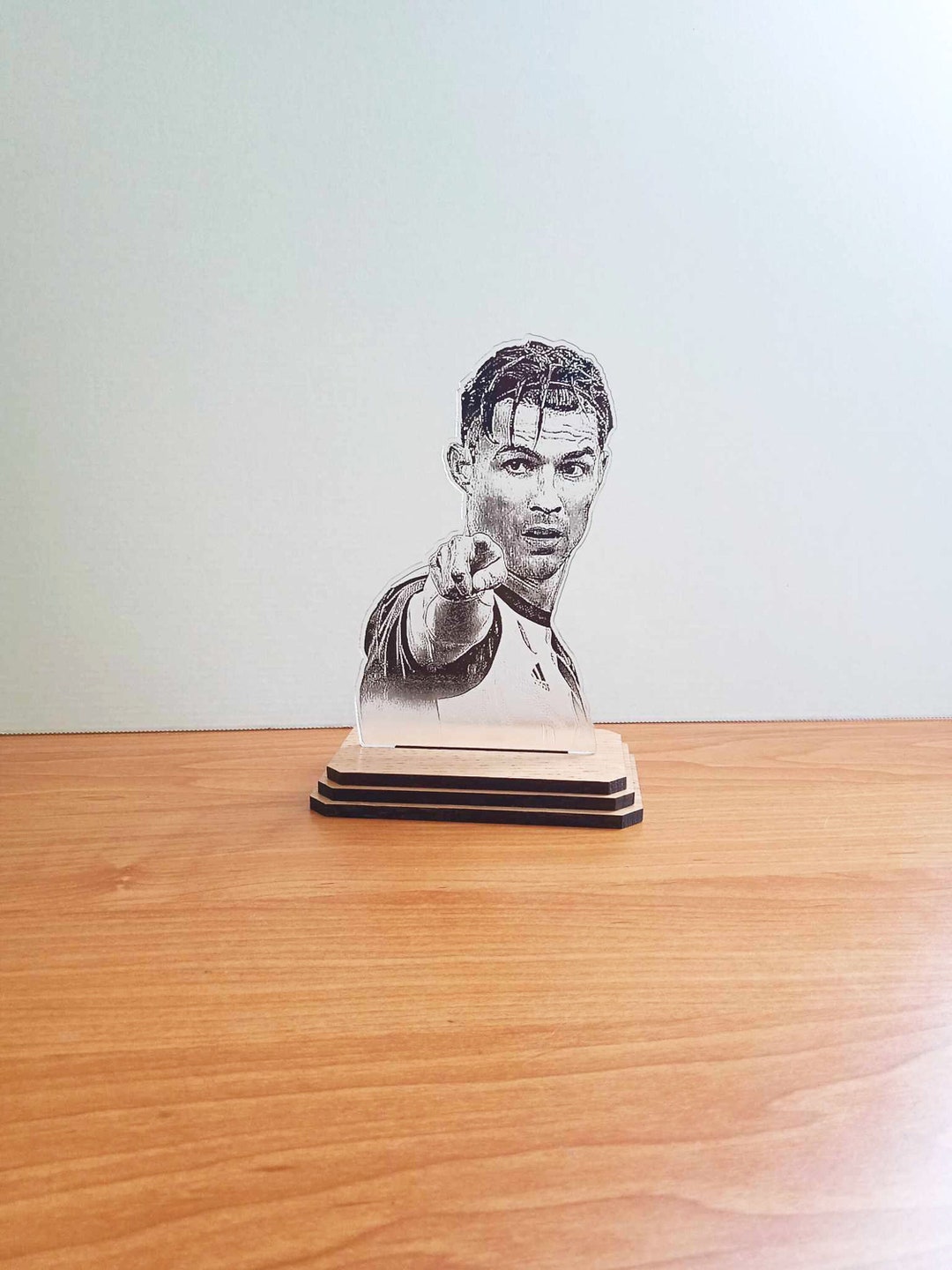 Figurine of Cristiano Ronaldo. Manchester United Footballer Cr7 ...