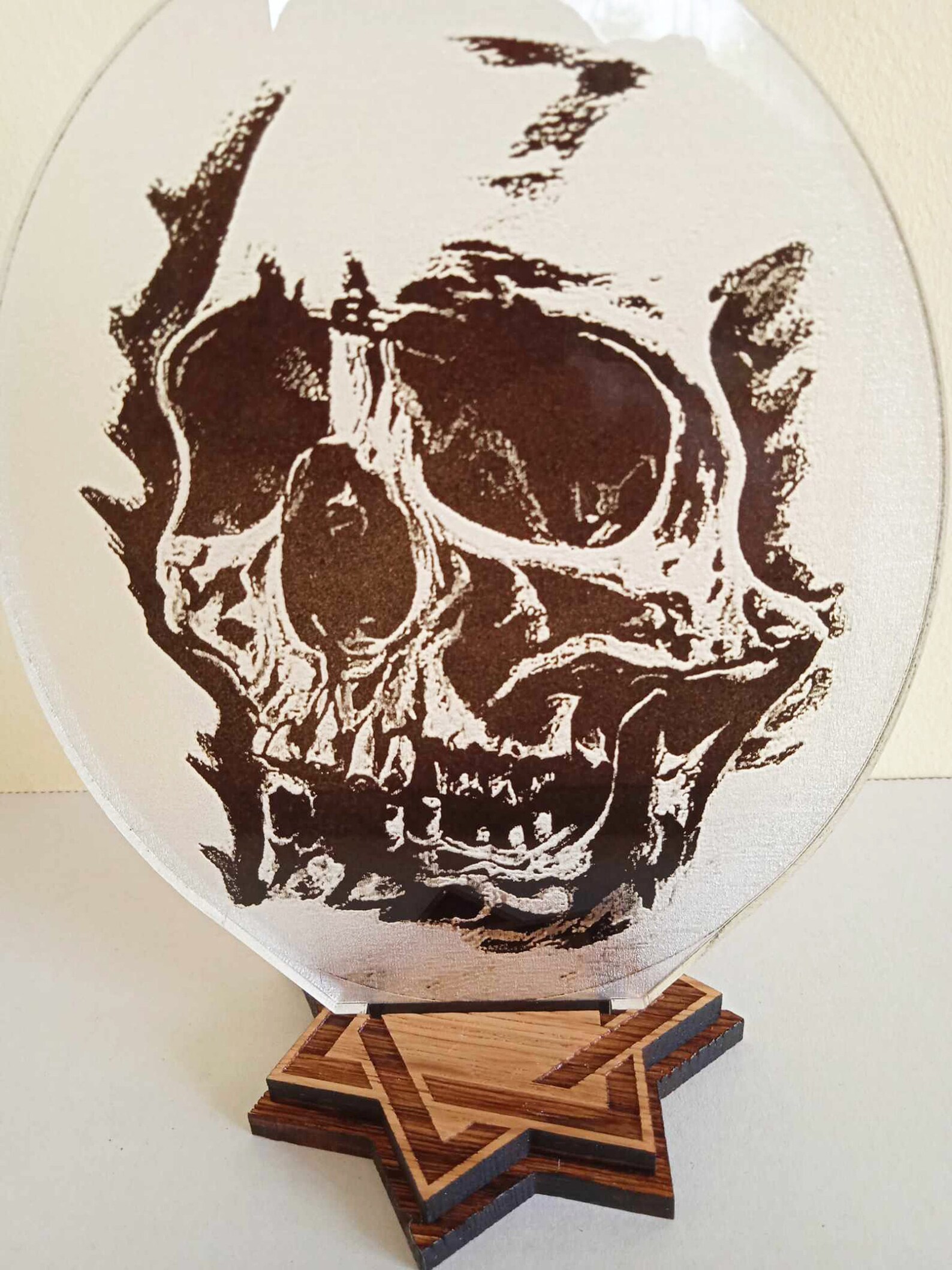 Figurine Skull. Skull Table Decor. Gothic Decor Shelves. Gift - Etsy