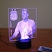 Lionel Messi Led Lamp. Team of Argentina. Soccer Player Leo Messi. Gift ...