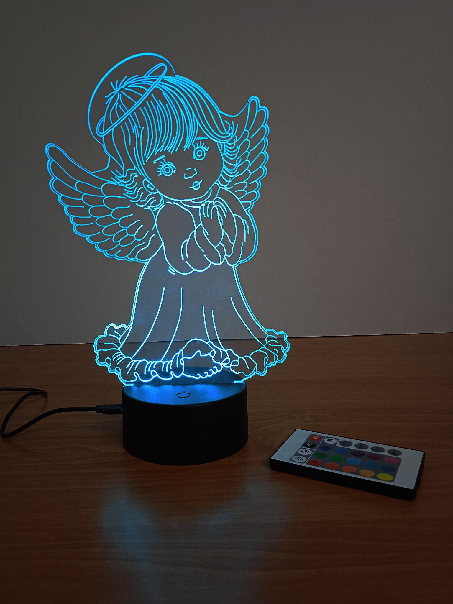Angel Digital File. File for CNC, Plotter, Laser, Textile Printer. Pdf ...