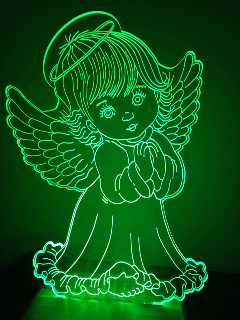 Angel Digital File. File for CNC, Plotter, Laser, Textile Printer. Pdf ...