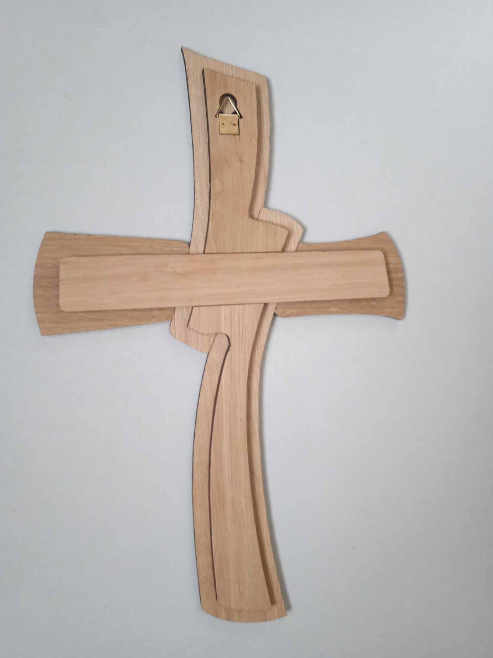 Large Wall Cross. Unusual Wooden Cross. Christian Wall Decor. Wall Art ...