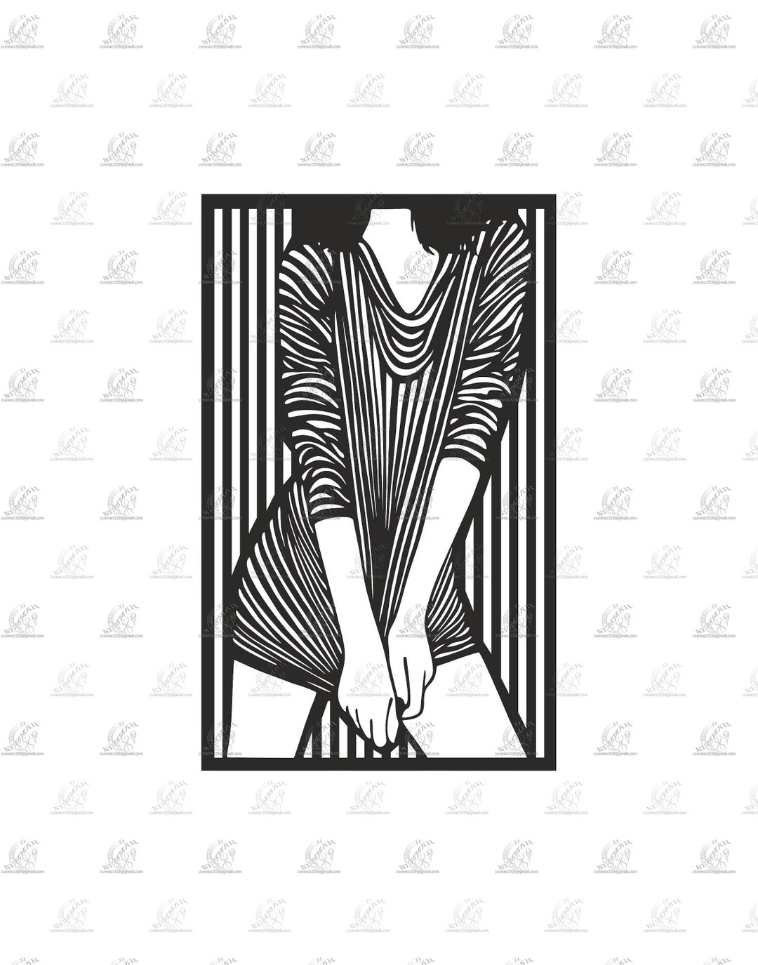 Wall Art Digital File. File for CNC, Plotter, Laser, Textile Printer ...