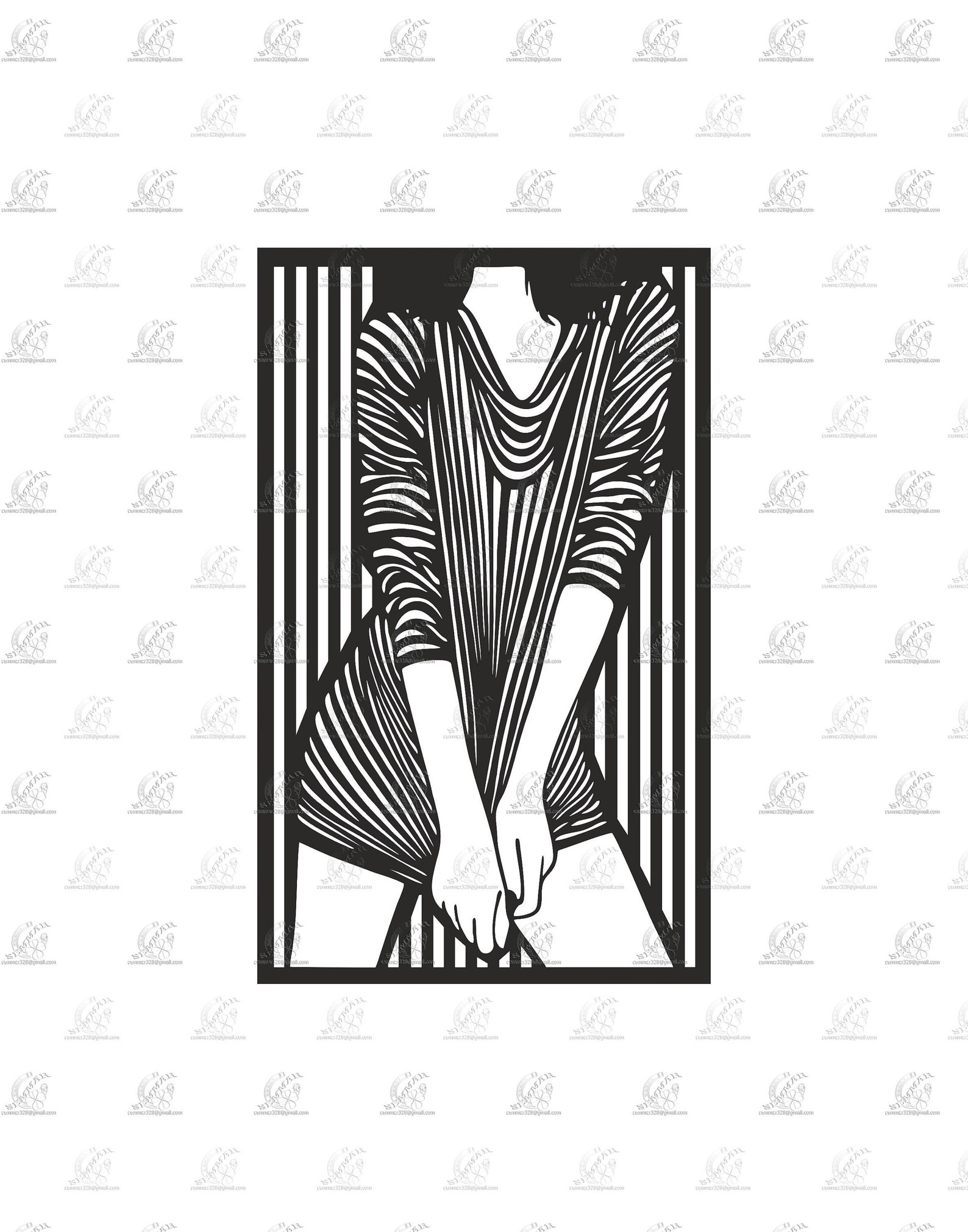 Wall Art Digital File. File for CNC, Plotter, Laser, Textile Printer ...