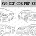 Car Svg. Digital File. File for Laser, Cricut, Textile Printer, CNC ...