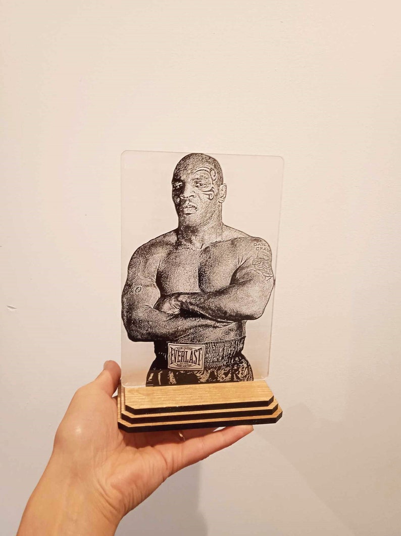 Mike Tyson Figurine for Decoration. Boxer Mike Tyson Boxing Gift. for ...