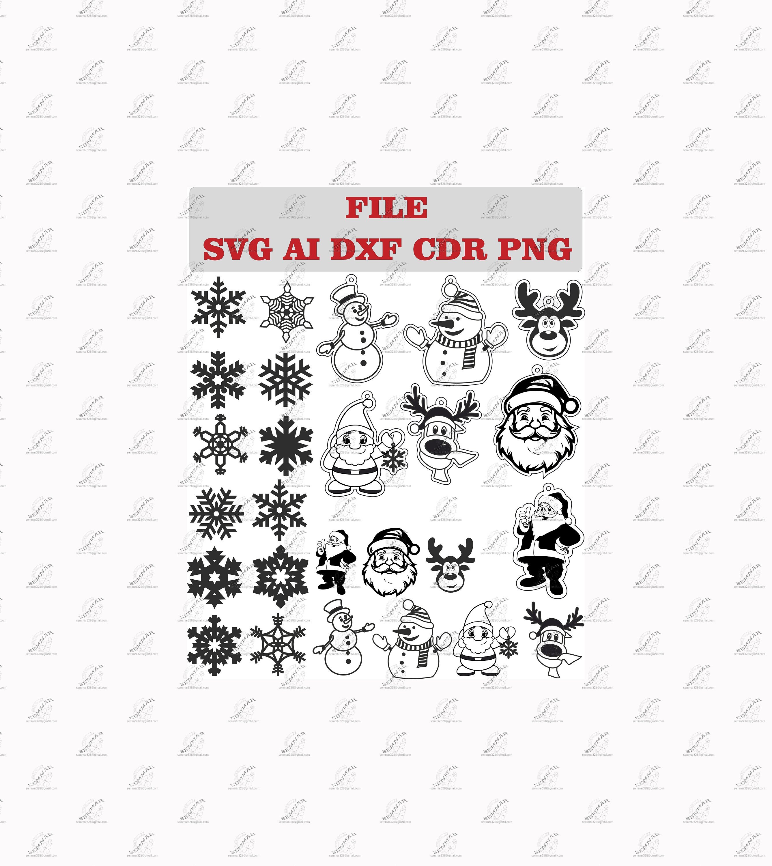 Christmas Svg. Digital File. Laser Cut File, Cricut Cut File, Print ...