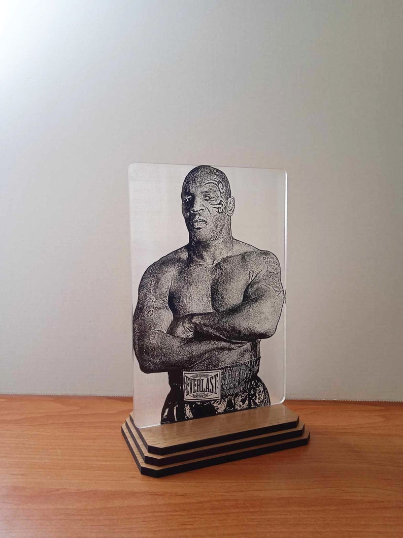 Mike Tyson Figurine for Decoration. Boxer Mike Tyson Boxing Gift. for ...