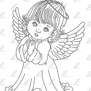 Angel Digital File. File for CNC, Plotter, Laser, Textile Printer. Pdf ...