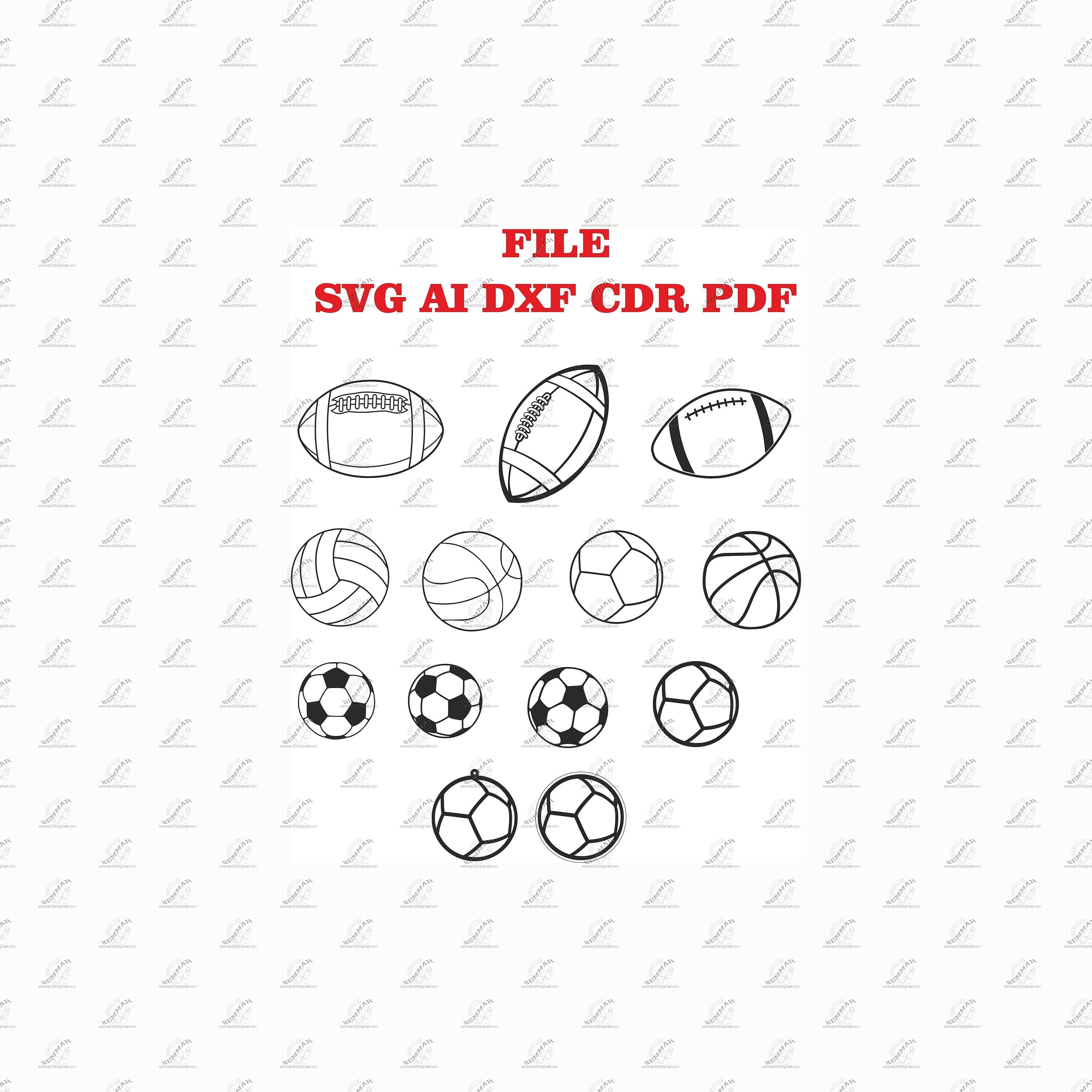 Ball Svg. Digital File. File for Laser, Cricut, Textile Printer, CNC ...