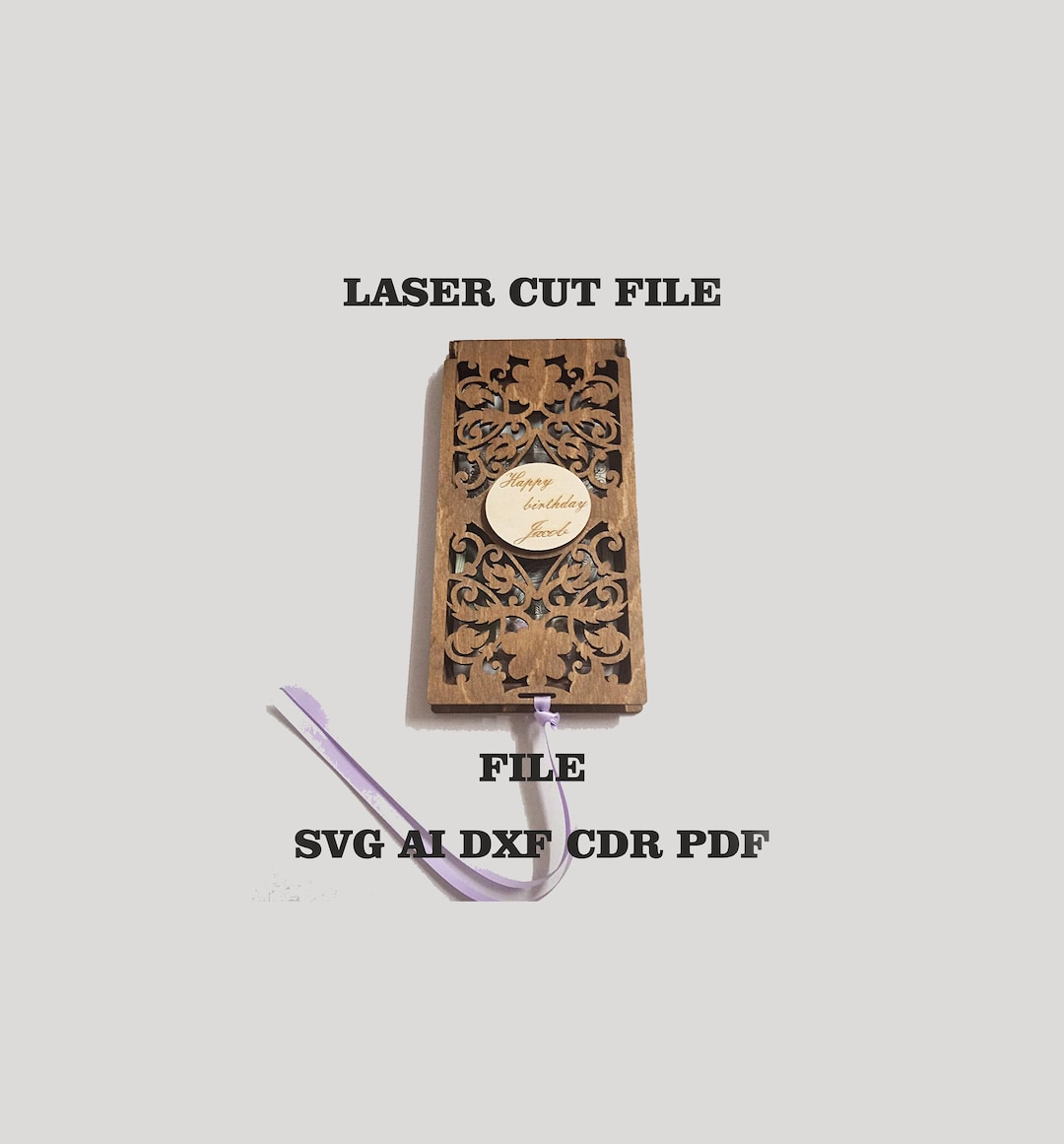 Box Svg. Piggy Bank File. Laser Cut File. Digital File for Laser ...