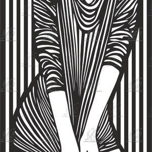 Wall Art Digital File. File for CNC, Plotter, Laser, Textile Printer ...