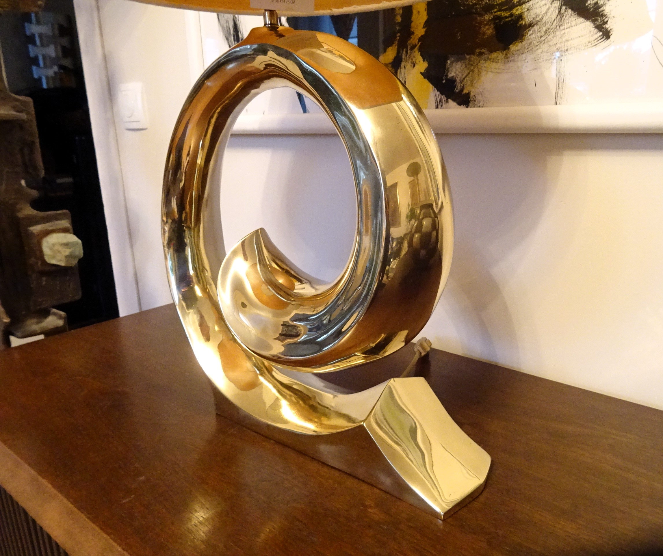 1980s Pierre Cardin Logo Style Table Lamp by Erwin Lambeth - Etsy