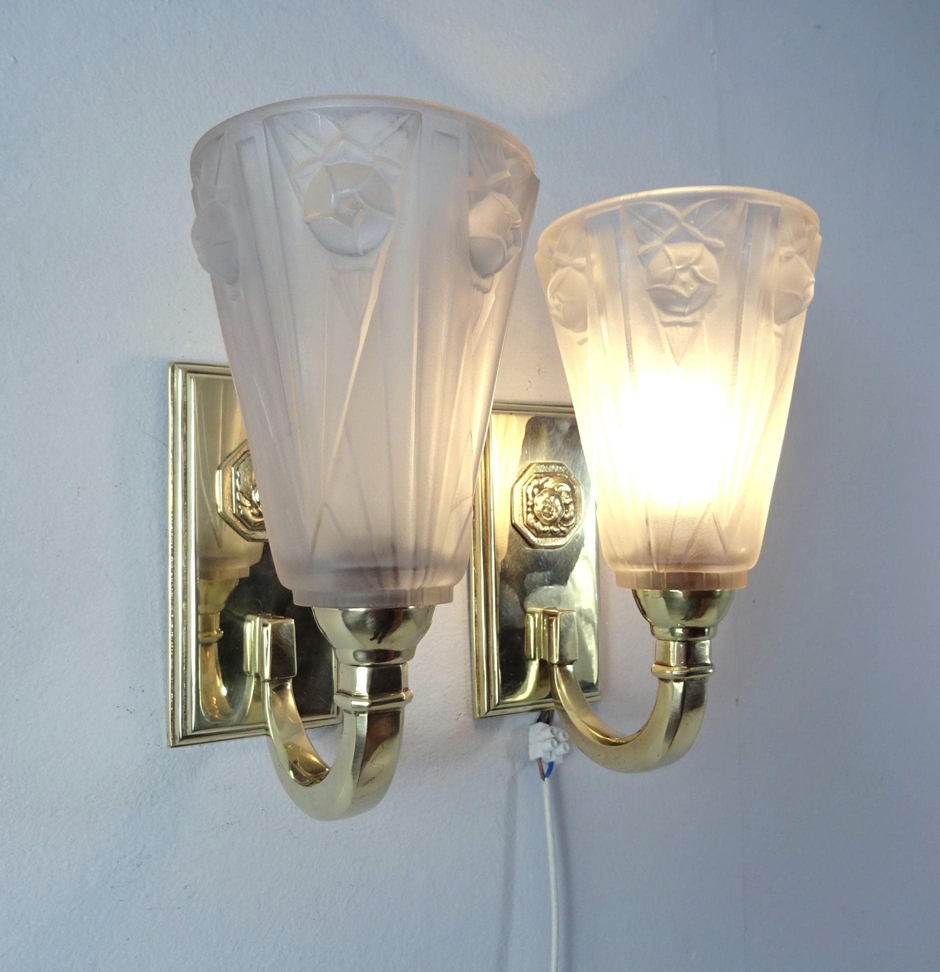 1920s Rectangular Sconce 1920s Wall Sconces Etsy Singapore