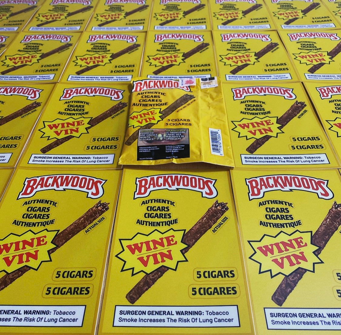 Backwoods Variety Pack Packaging Life Sized Replica Sticker - Etsy UK