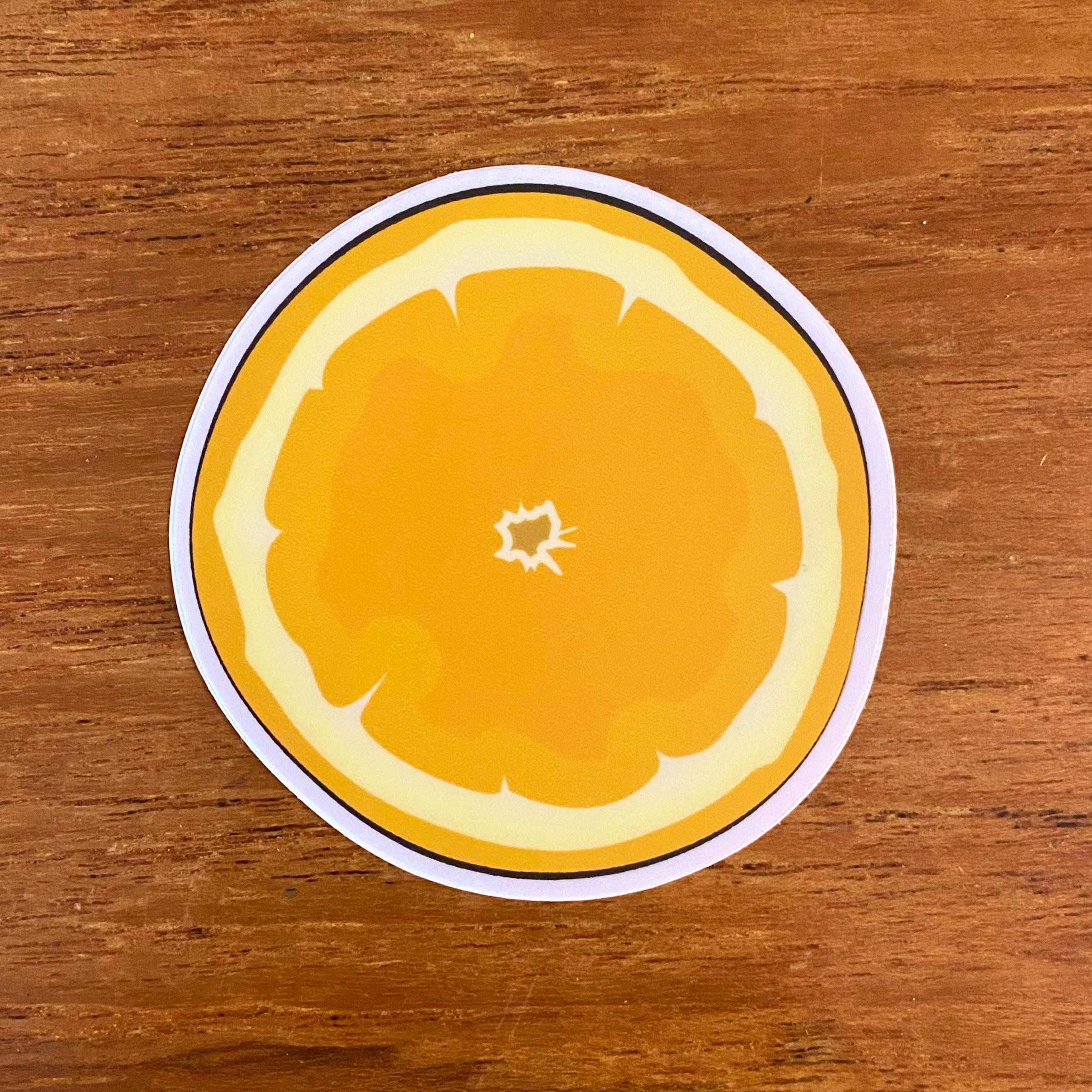 Orange Clipart Sticker High Quality Great Decoration - Etsy