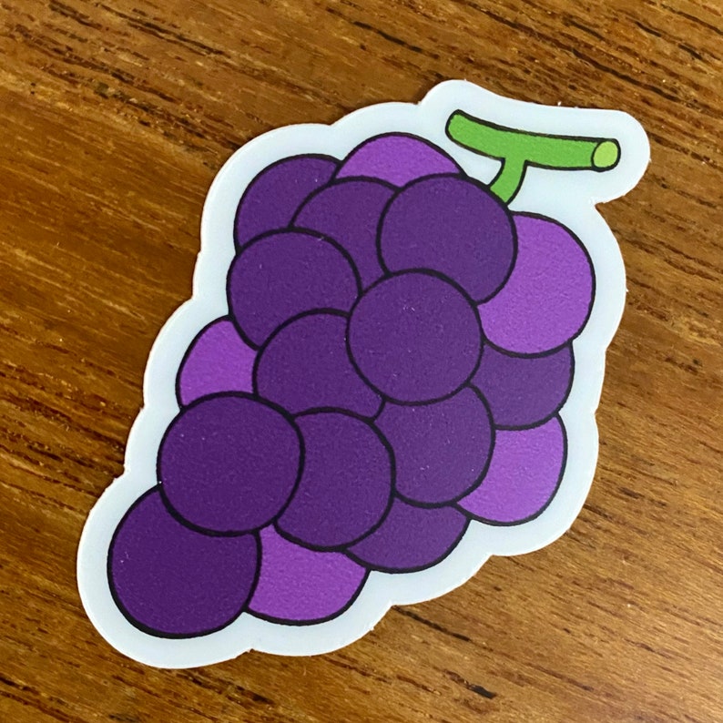 Grape Vine Clipart Bulk 50 Stickers High Quality Great Gift - Etsy UK
