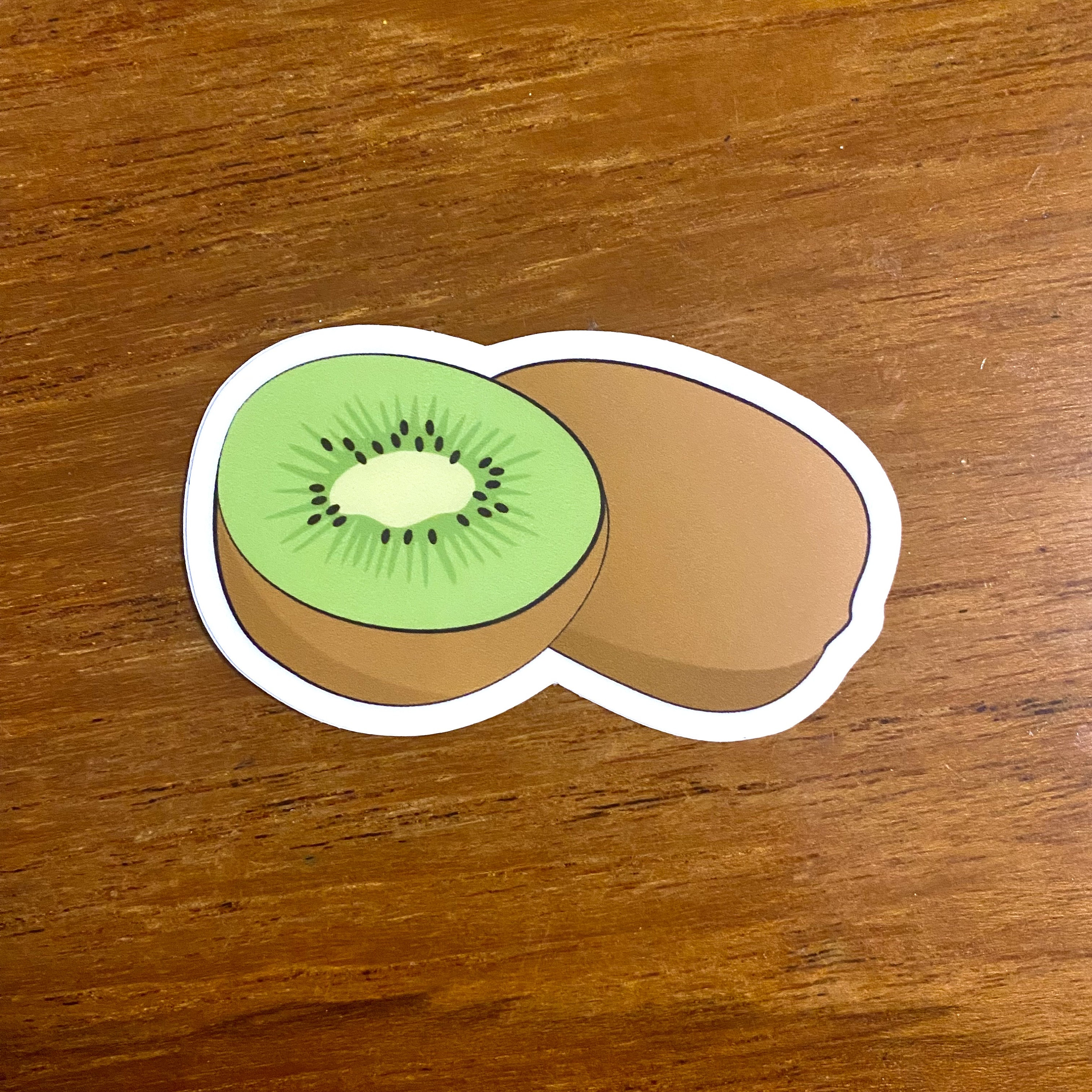 Sliced Kiwi Stickers Bulk 50 Clipart High Quality Great Decoration - Etsy