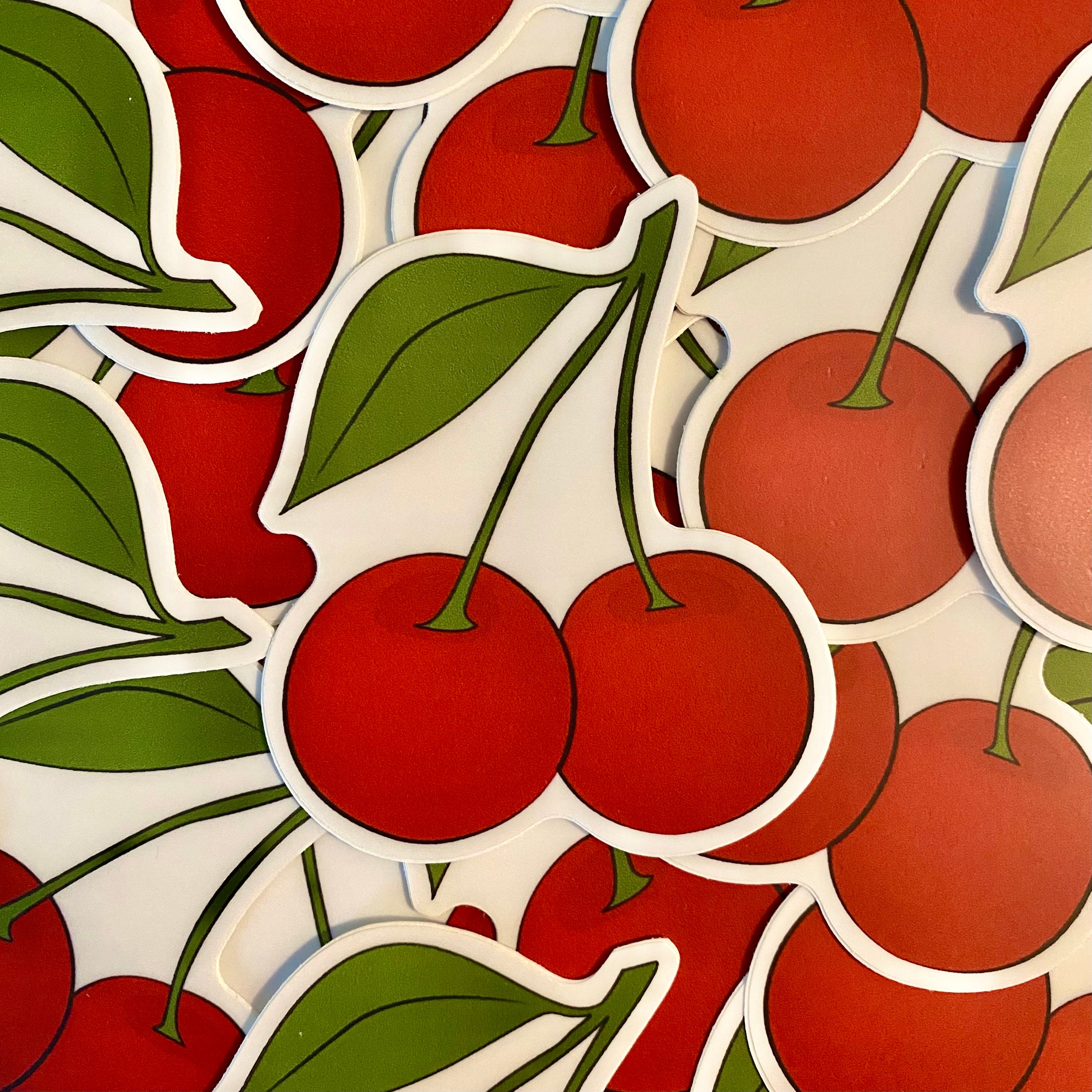 Cherry Sticker Clipart High Quality Great Decoration - Etsy