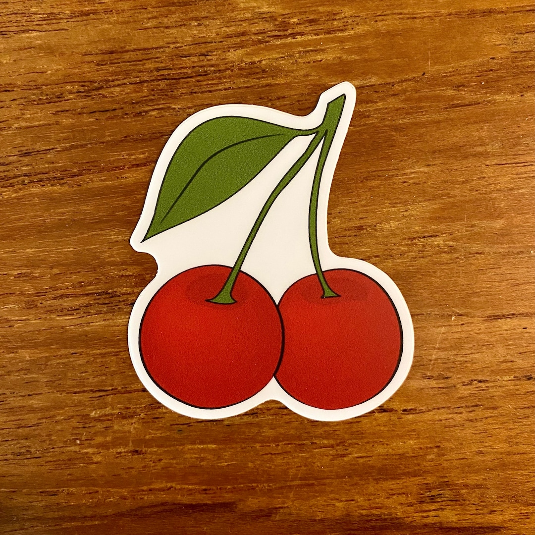 Cherry Sticker Clipart High Quality Great Decoration - Etsy