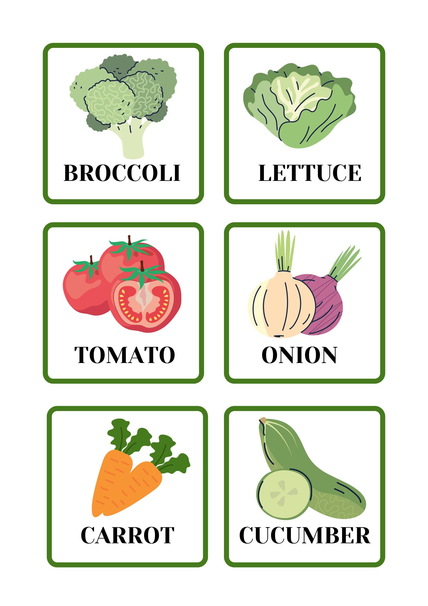 Labels for Kids Veggie Garden - Etsy