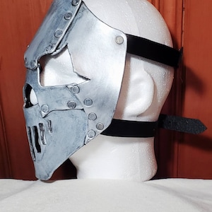 Slipknot Mick Thomson Genuine Leather Mask Handmade - Etsy