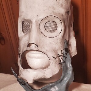 Custom Slipknot Corey Taylor Mask Ahig/gray Chapter Genuine Handmade ...