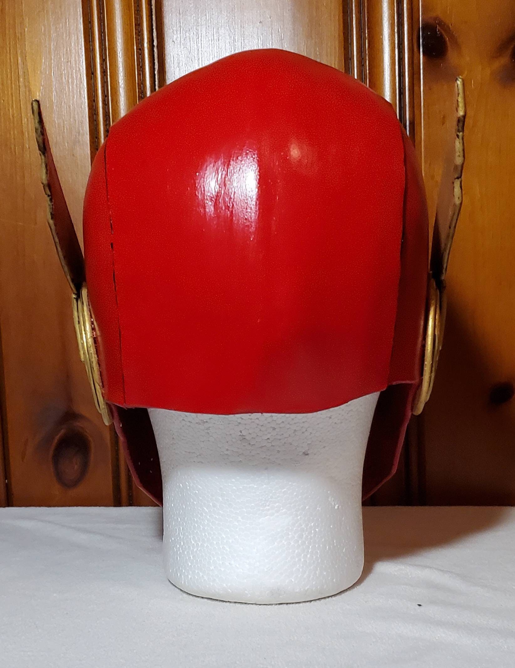 The Flash Genuine Leather Helmet - Etsy