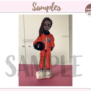Astronaut Paper Doll: Stephanie, NASA Outfit & Coloring Page (printable ...