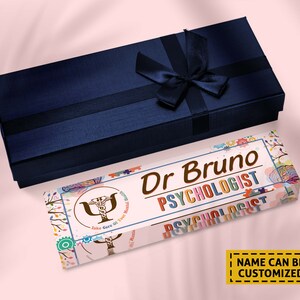Psychologist Desk Name Plate Psychology Desk Sign - Etsy