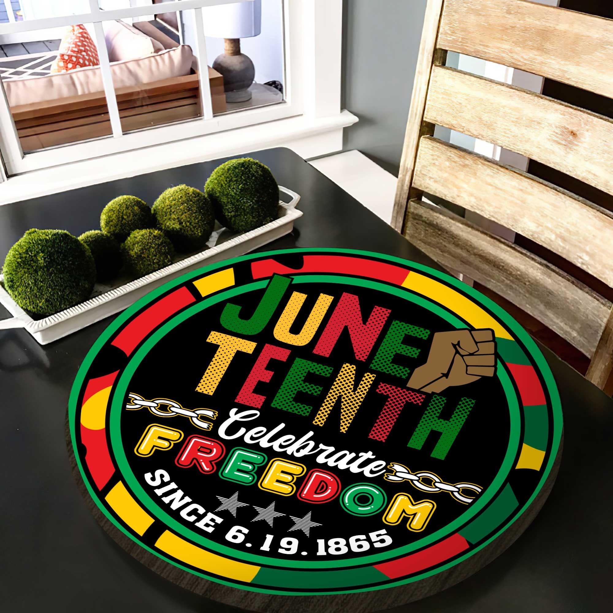 Juneteenth Celebrate Independence Day Door Sign Black History - Etsy