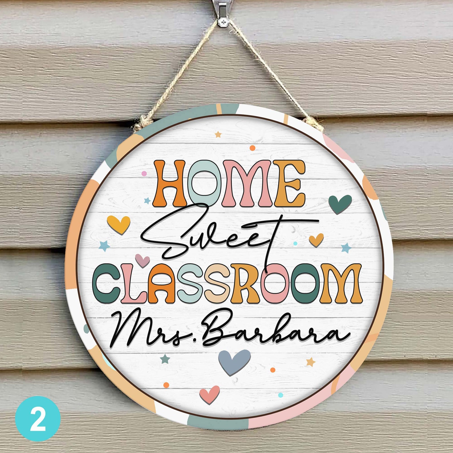 Custom Teacher Door Sign Teacher Name Sign Rainbow Door - Etsy Canada