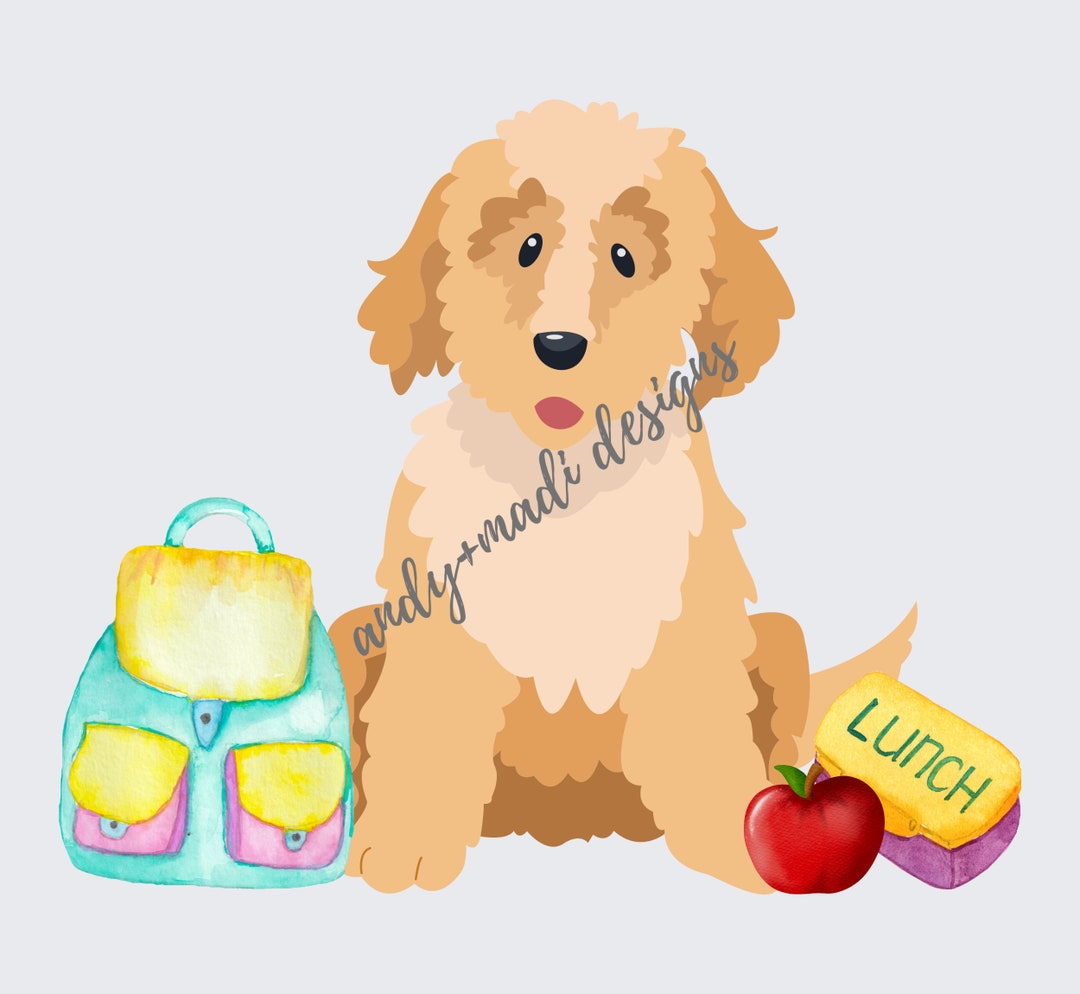 Back to School Dog PNG, Digital Download for Sublimation - Etsy