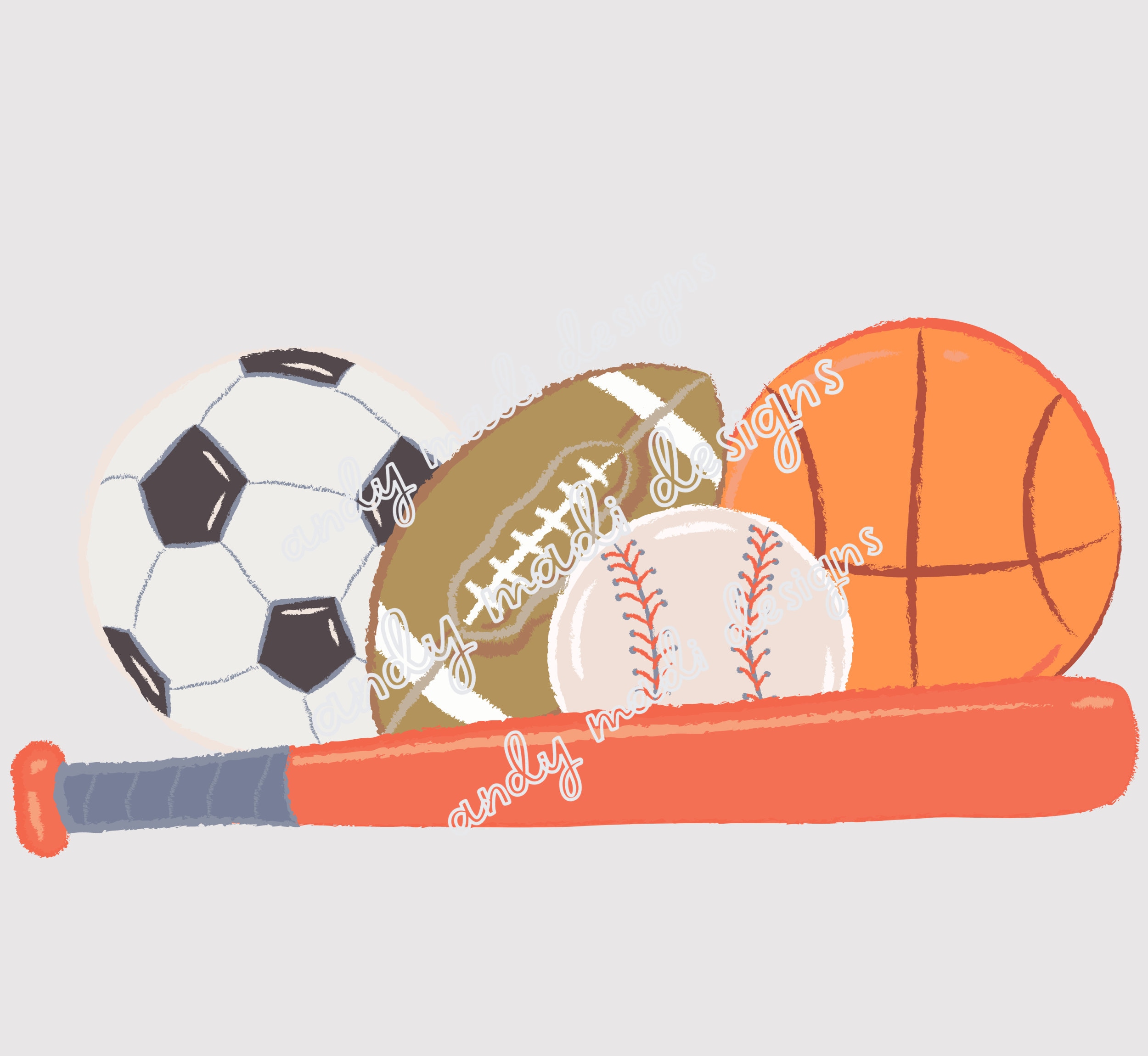 Sports Ball Collage
